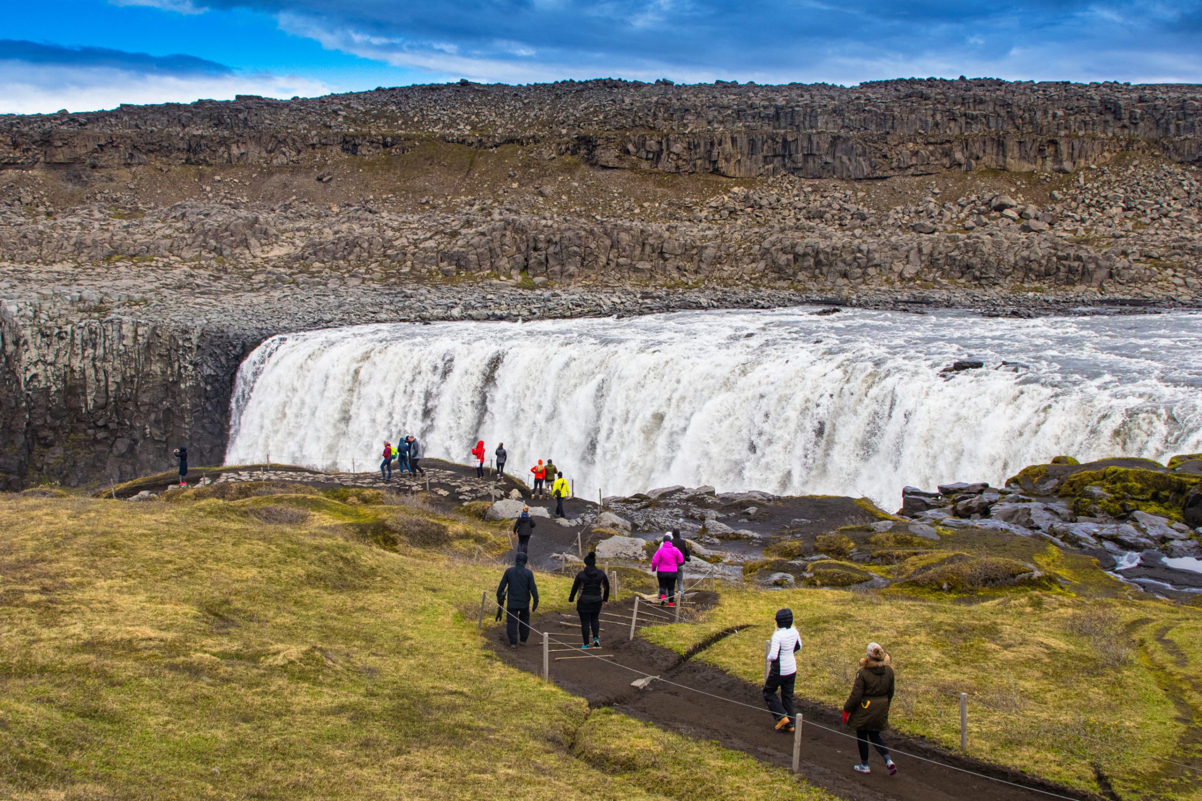 The powerful Dettifoss waterfall | North Iceland | Iceland Travel